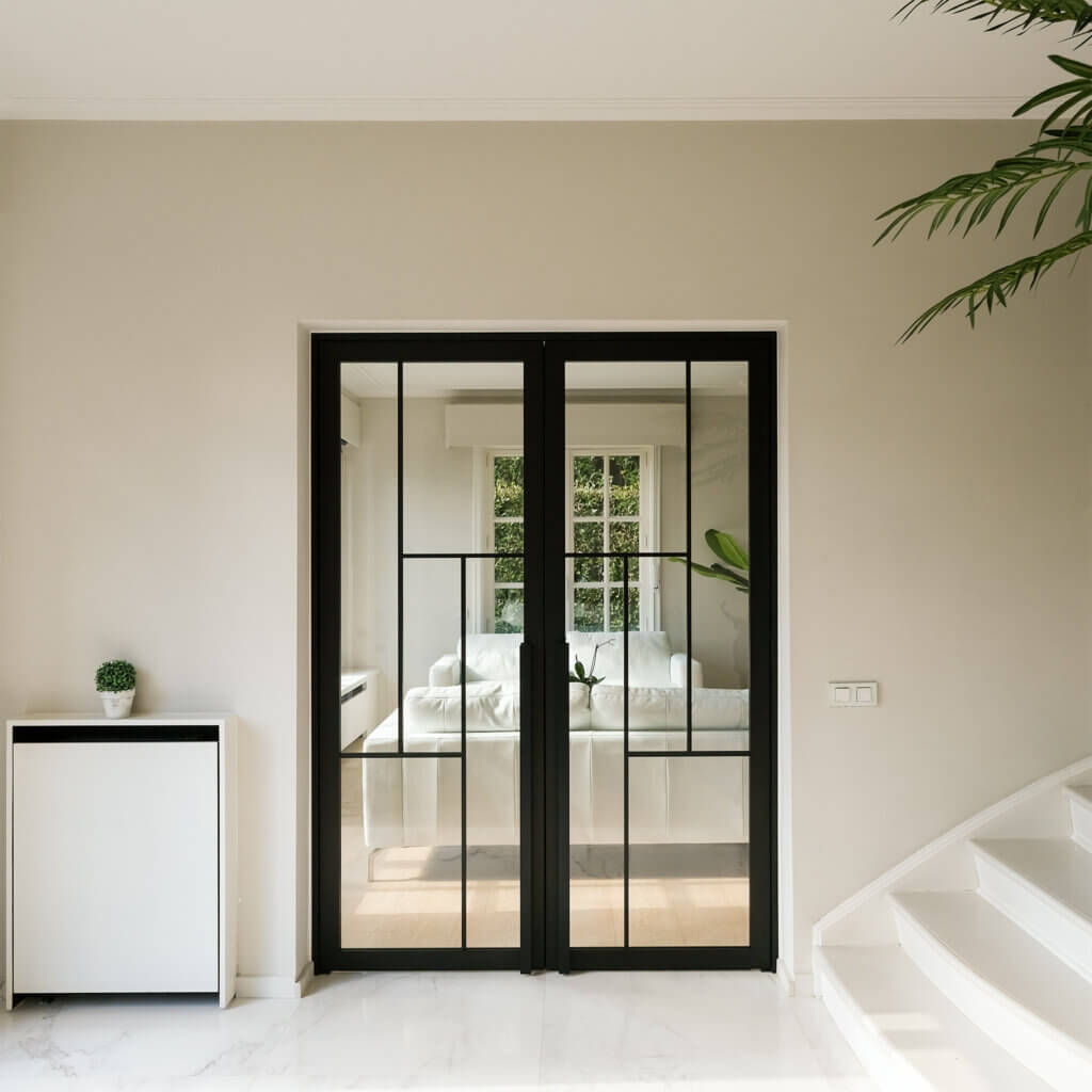 Portes intérieures modernes, portes en verre, portes coulissantes et ...