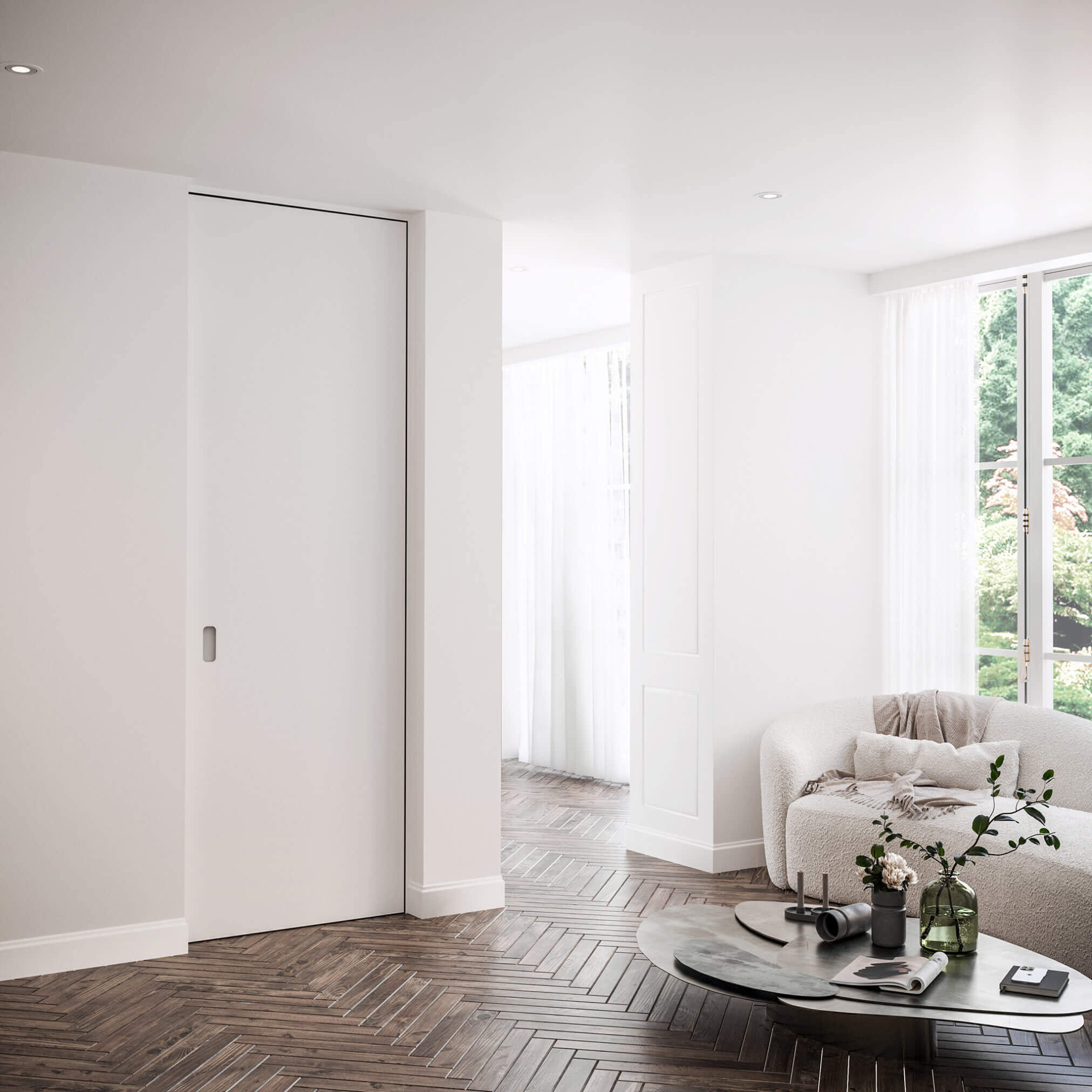 Modern interior doors made in Belgium - Anyway Doors